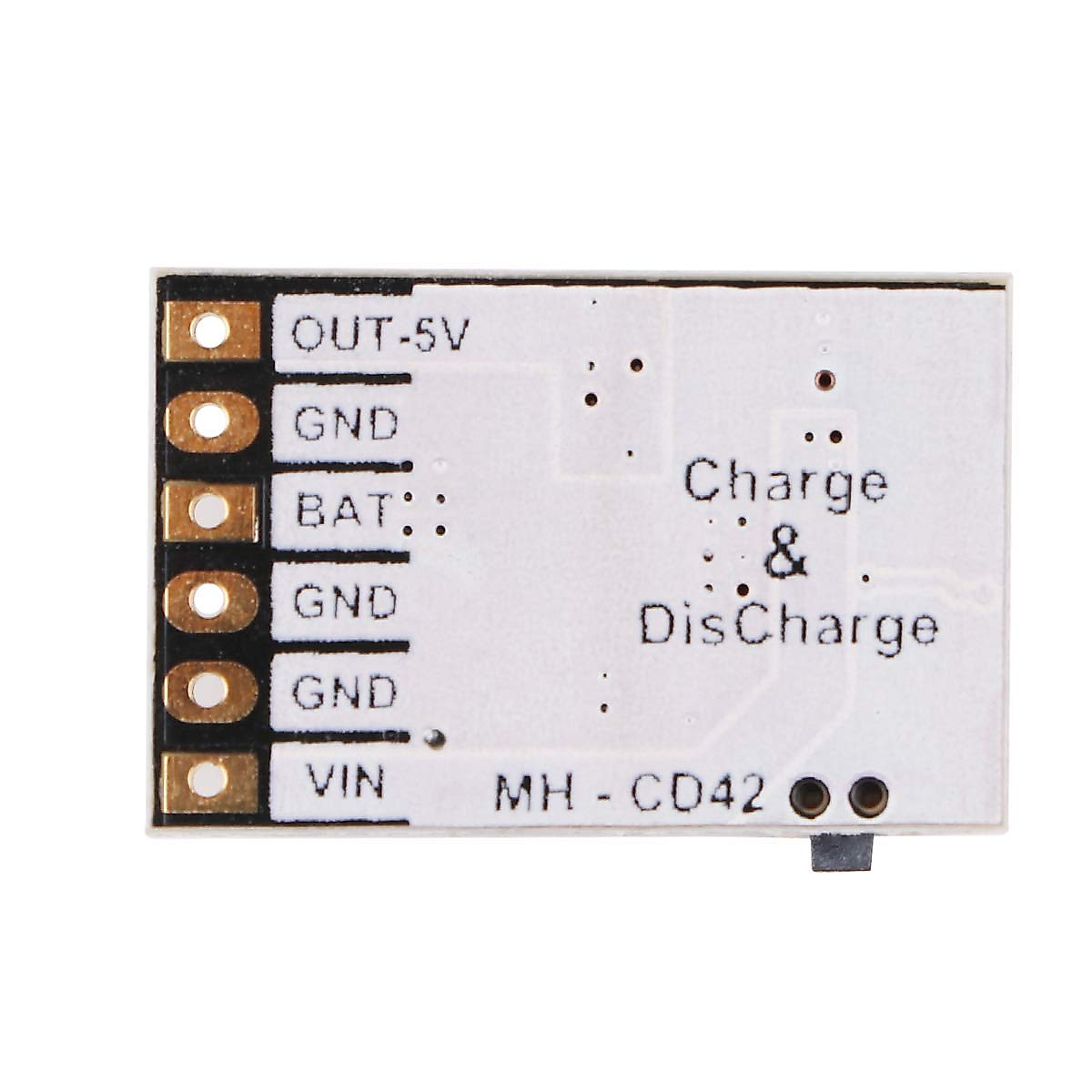 6pcs 2A 5V Charge Discharge Integrated Module 3.7V 4.2V for 18650 Lithium Battery Charging Boost Mobile Power Protection PCB Board Module