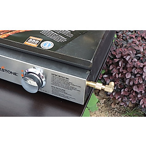 METER STAR Universal Regulator Grill QCC1 6.5 Feet Hose and Elbow Fitting Adapter Kit Propane Regulator and Hose Replacement Parts for 17" and 22" Blackstone Tabletop Griddle