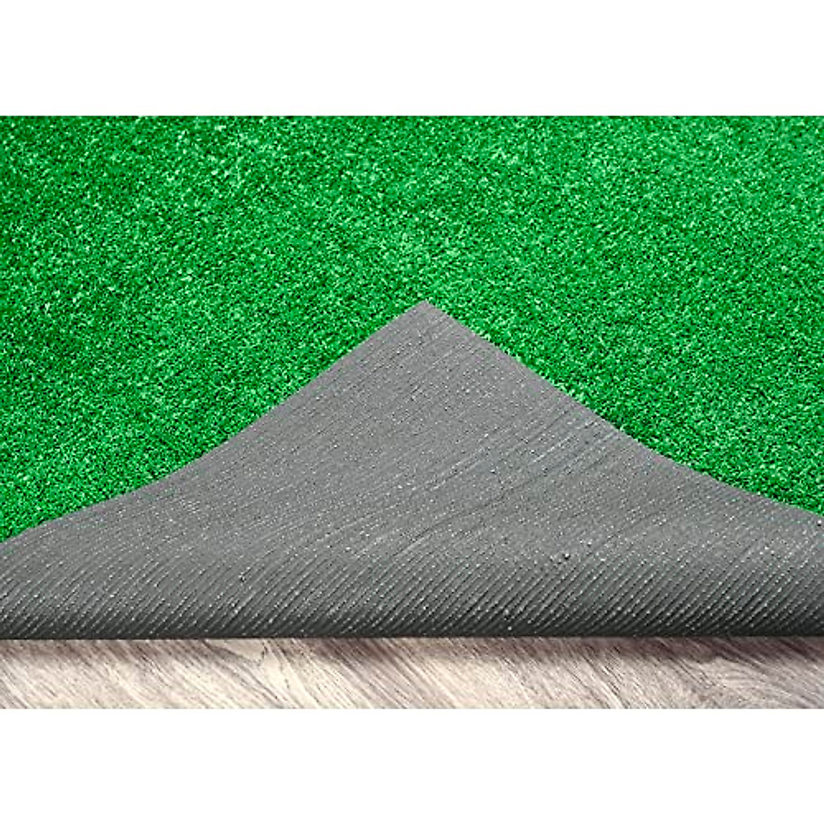 Garland Rug Artificial Grass 12 Ft. X 12 Ft. Large Indoor/Outdoor Area Rug Green -Lush Green, Durable, and Low-Maintenance for Patios, Lawns, and More