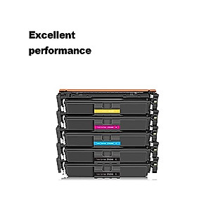 VAMTAY Compatible 069 Toner Cartridge Replacement for Canon 069H for imageCLASS MF753Cdw MF751Cdw LBP674Cdw Printer (5-Pack, Black Cyan Yellow Magenta)