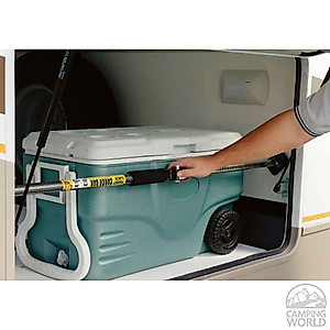 PROGRIP 900902 Adjustable Cargo Bar for Pick-Up Truck Cargo Tie Down and Transport: Twist and Lock, 40"- 72" Wide,Grey