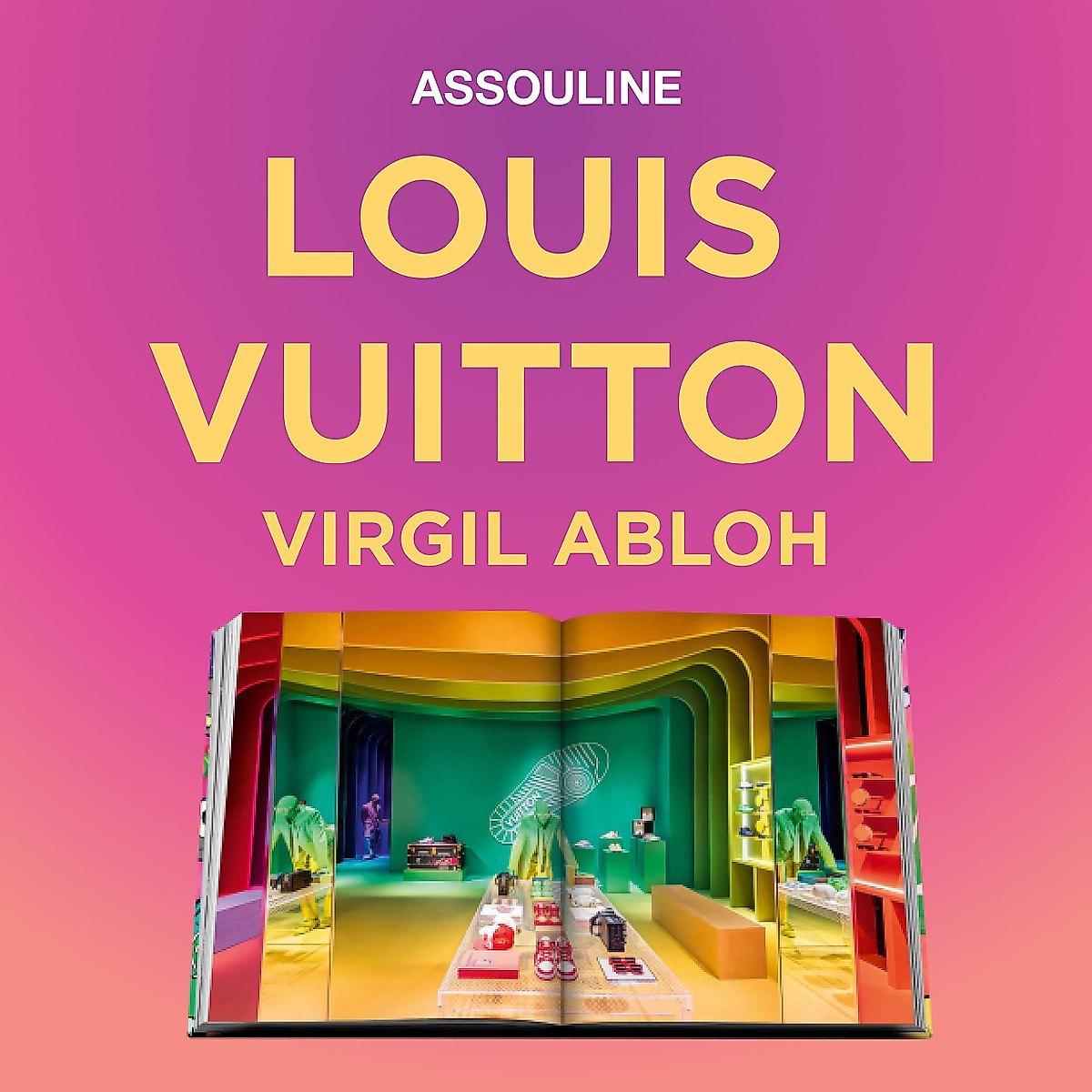 Louis Vuitton: Virgil Abloh (Classic Cartoon Cover) - Assouline Coffee Table Book