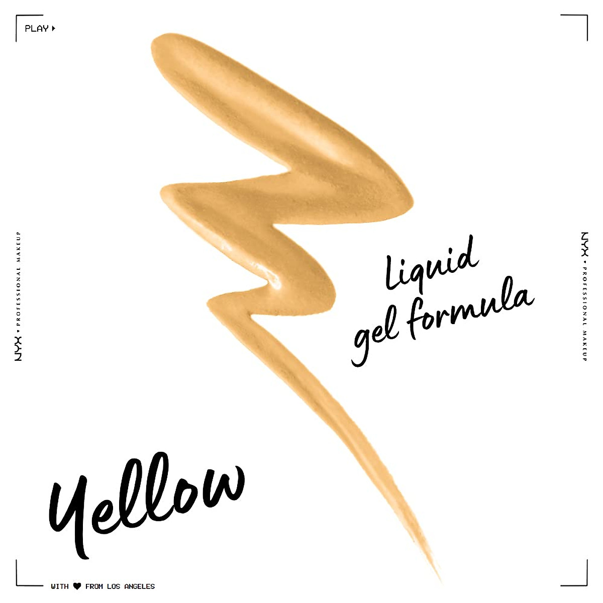 NYX PROFESSIONAL MAKEUP Epic Wear Liquid Liner, Long-Lasting Waterproof Eyeliner - Yellow