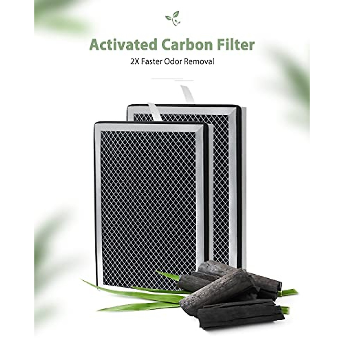 Future Way Replacement Filter for Air Purifier S1/W1/B1, 3 in 1 with Pre-filter, H13 True HEPA & Activated Carbon Filter, 4-Pack