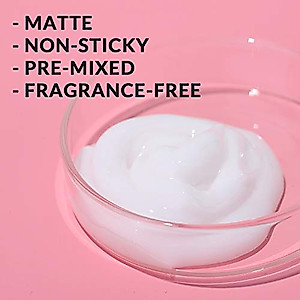 Matte Lip Gloss Base for DIY Lip Gloss Making Kit - 7.05oz Versagel with Vitamin E for Smooth, Hydrated & Moisturized Lips - Fragrance Free, Safe for Sensitive Skin - Supplies for Small Business