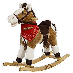 Rockin' Rider Henley Rocking Horse, Brown, Large