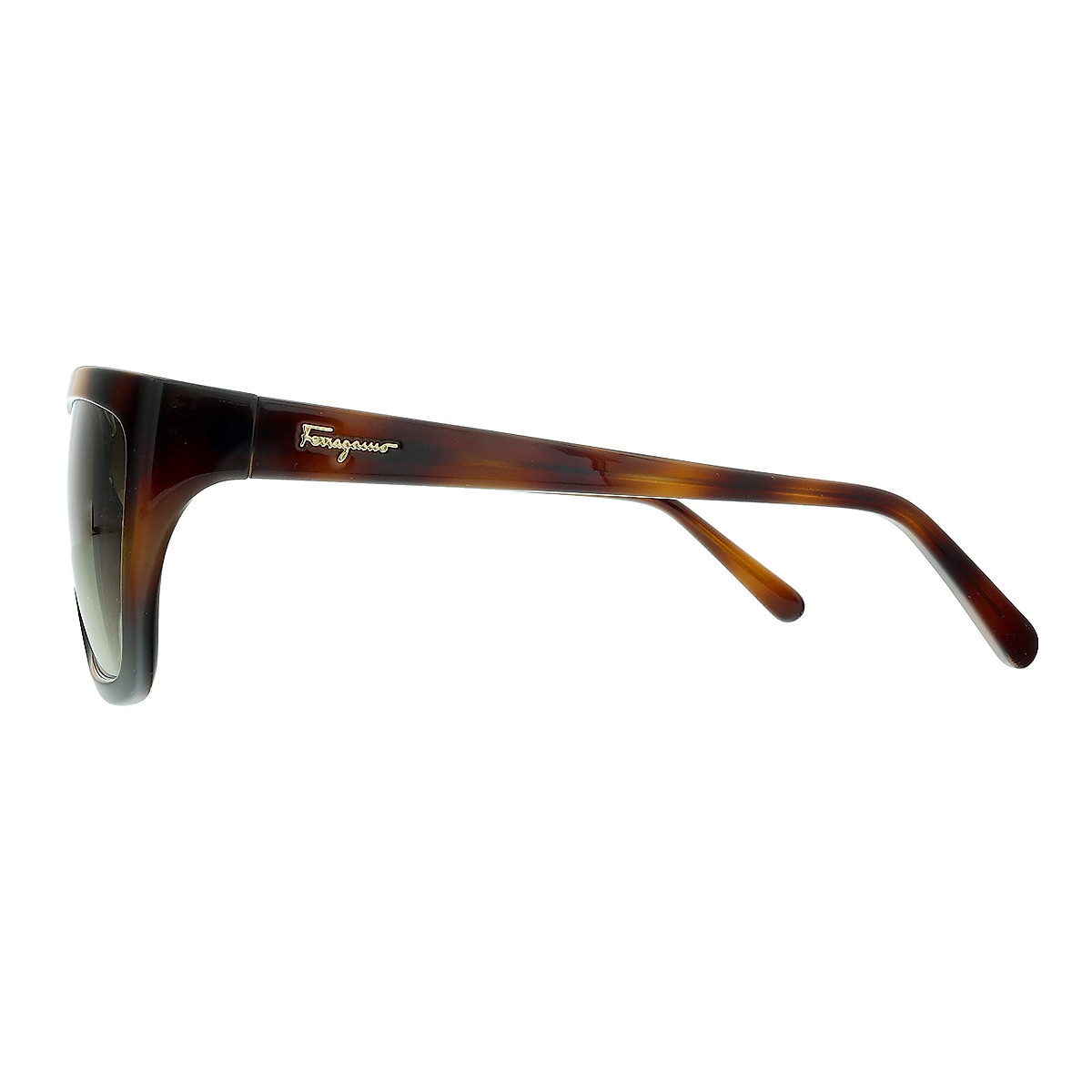 Salvatore Ferragamo SF1018S 214 Tortoise Modified Rectangle Sunglasses for Womens