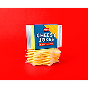 Ridley’s 100 Single Cheesy Joke Cards – Includes 100 Jokes for Kids and Adults, Funny Jokes for Family-Friendly Fun – Makes a Great Gift Idea