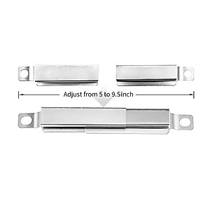 Grill Heat Plates & Burners Tube & Grill Grate & Adjustable Carryover Tube for Charbroil Performance 475 4/5/6 Burner Gas Grill, 463347017, 463361017,463376018P2,g4700004w1 Grill Replacement Parts