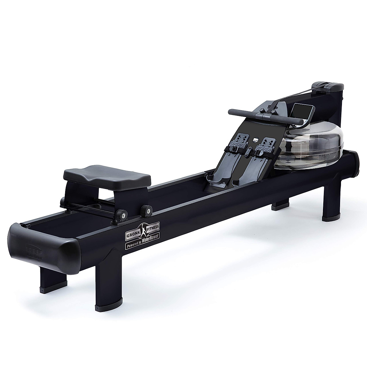 WaterRower Gronk Fitness M1 Hi Rise Water Rowing Machine | Limited Edition Low Impact Cardio Workout Machine | Commercial Grade Water Rowing