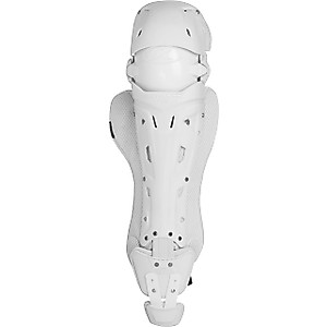 Rawlings | MACH Catcher's Leg Guards | Baseball | Intermediate | White/White
