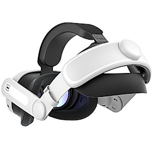 Zybervr Head Strap for Meta Quest 3, Comfort Elite Strap for Oculus Quest 3 Accessories, Adjustable Lightweight VR Headset Strap Replacement