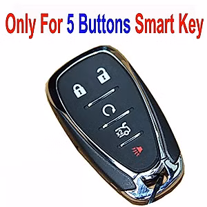 Coolbestda Rubber Key Fob Cover Case Protector Skin Jacket Keyless Entry for Chevrolet 2019 2020 2021 2022 Chevy Malibu Camaro Equinox Trax Traverse Sonic Cruze Volt Spark