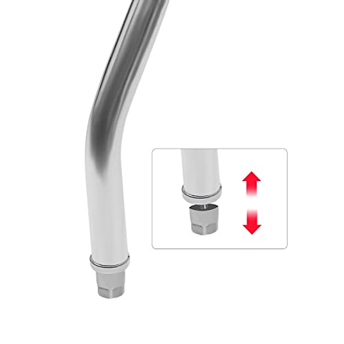 Stainless Steel Kitchen Prep Table, 48 x 24 Inches Folding Commercial Worktable Workstation, 1102 lbs Load, Heavy-Duty Kitchen Work Table w/Under Shelf, Kitchen Island for Restaurant Home Outdoor BBQ