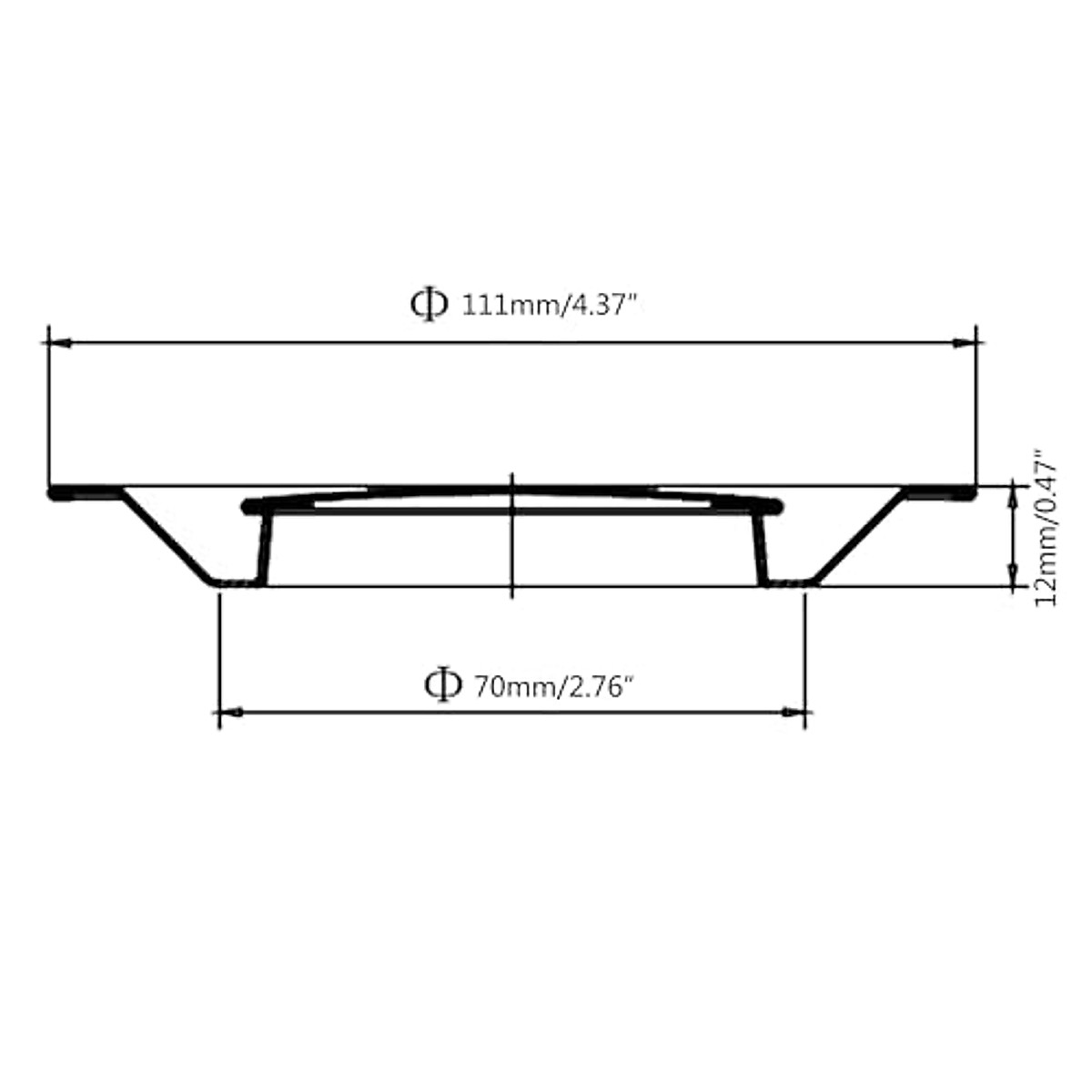 NIGUBWO Sink Plug Drain Stopper Replacement Garbage Disposal Stopper Bath Basin Waste Plug for Sink and Washbasin Hair Stopper Kitchen and Bathroom Hole