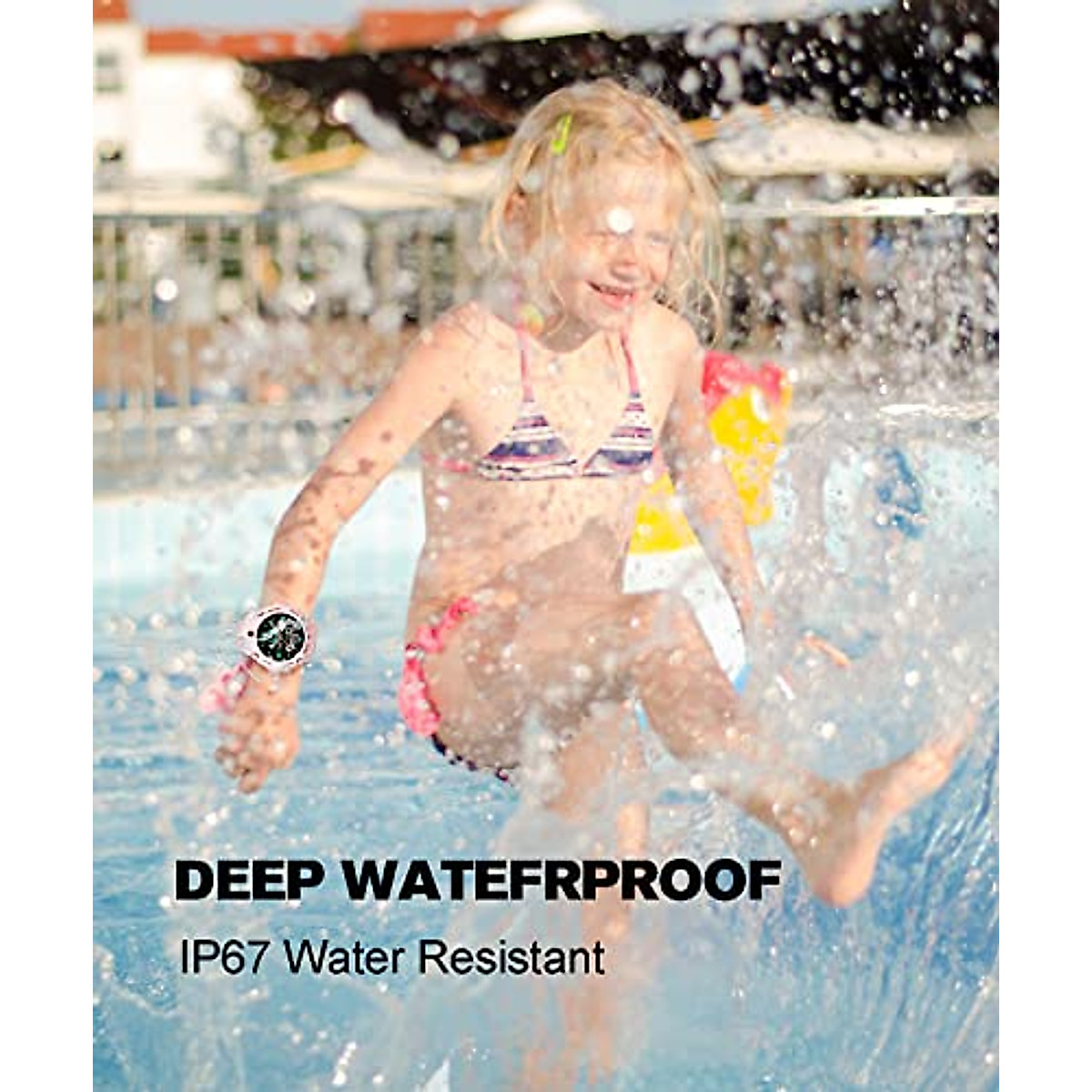 PTHTECHUS Kids Smart Watch with SIM Card, 4G GPS Tracker Watch for Kids, Combines Phone Video Voice and Wi-Fi Call, Wrist Watch Suitable for 8-16 Boys Girls Birthday Gifts