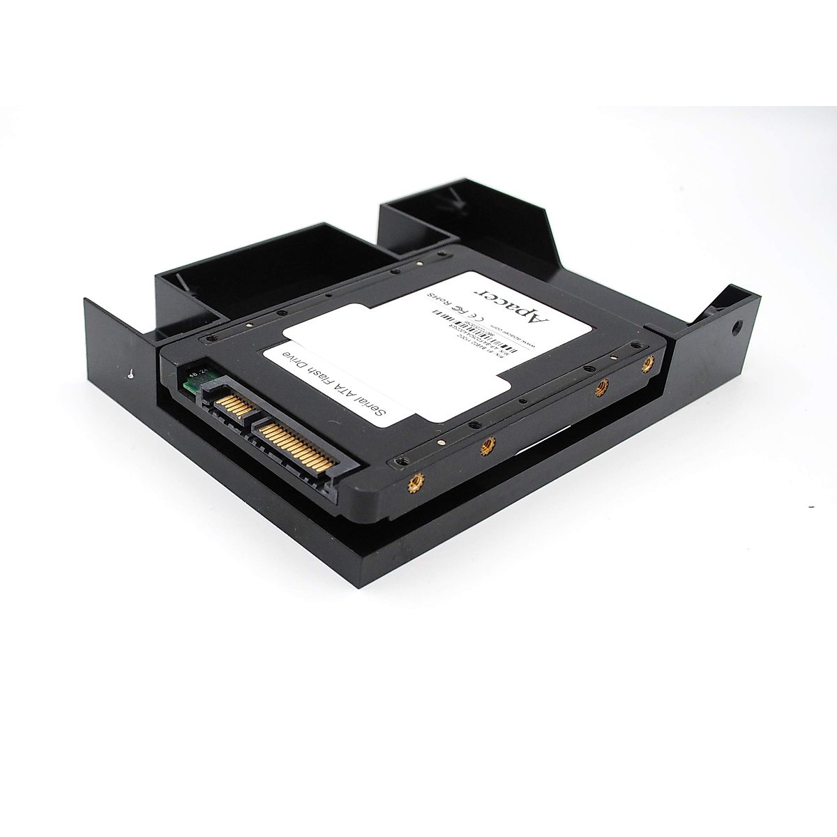 661914-001 2.5" to 3.5" SSD Adapter for 651314-001 SAS/ SATA Tray Caddy Compatible with G8/Gen9 Server