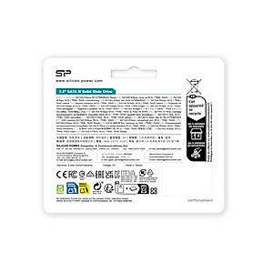 Silicon Power-1TB SSD 3D NAND A55 SLC Cache Performance Boost SATA III 2.5" 7mm (0.28") Internal Solid State Drive, Black