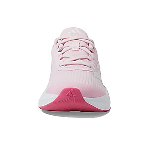adidas Duramo SL Sneaker, Clear Pink/White/Pink Fusion, 11.5 US Unisex little kid
