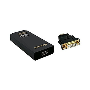 Diamond Multimedia BVU3500H USB/USB-C/TB3 to DVI/HDMI Video Graphics Adapter, Windows 11, 10, 8.1, 8, 7, XP, MAC OS and Android 5.0+