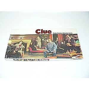 Clue Parker Brothers Detective Game 1972
