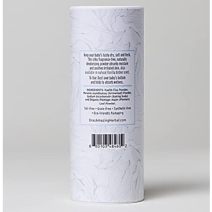 Talc Free Baby Powder, Cornstarch Free Baby Powder, Unscented Fragrance Free Powder, Arrowroot Baby Powder, Talc-Free Baby Powder, Ora’s Amazing Herbal