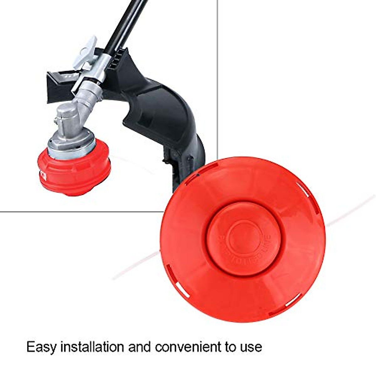 3PCS Universal Trimmer Head,Grass Brush Cutter Head,Garden Mower Trimmer Head,Trimmer Replacement Accessory,for Brush Cutters