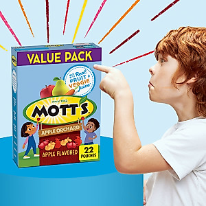 Mott's Fruit Flavored Snacks, Apple Orchard, Gluten Free, 40 ct