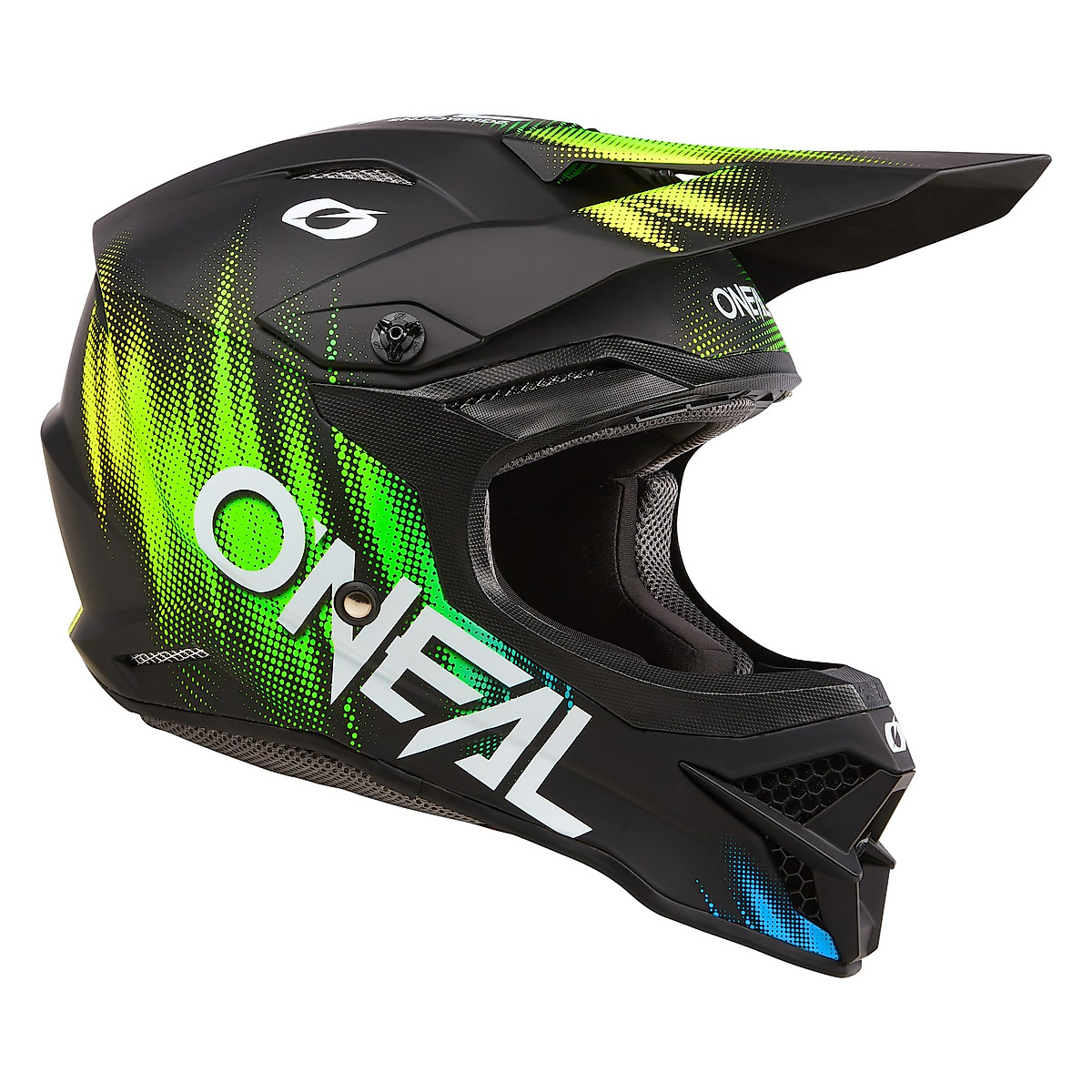 O'Neal 3SRS Helmet Adult Voltage Black/Green Medium