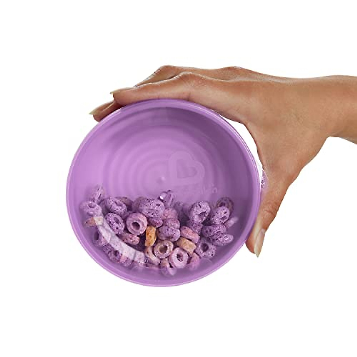 Munchkin Love-a-Bowls and Simple Clean Cup Set, Includes 4 Bowls, 4 Lids, and 2 Straw Cups