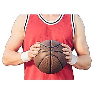 Unique Sports Athletic Performance Team Pack of 24 Wristbands (12 pair), Red