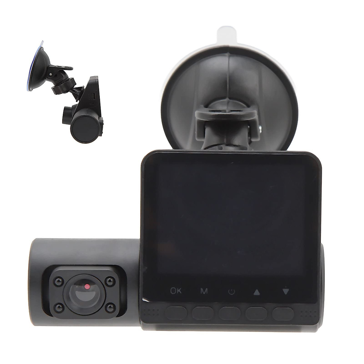 3 Channel Cam 1080P Triple Car Camera Night Vision Loop Recording Reliable Driving Recorder Complete Coverage