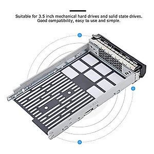 Hard Disk Bracket, Hard Drive Tray for DELL, 3.5-inch Good Compatibility SSD Bracket, Precise Design Supper Scratch-Resisting for Dell R410 Dell R420