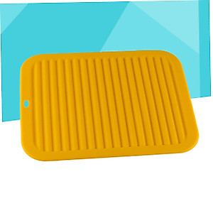 Alipis 3pcs Mat Heart Shaped Rug Sifter for Soil Insulation Pad Pads Drain Tray Coasters for Dining Table Non-Slip Pad Silicone Mat Programmable Coffee Maker Large