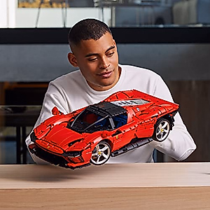 LEGO Technic Ferrari Daytona SP3 42143, Race Car Model Building Kit, 1:8 Scale Advanced Collectible Set for Adults, Ultimate Cars Concept Series, Great Anniversary and Father's Day Gift for Car Lover