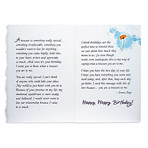 Blue Mountain Arts Birthday Card Assortment—4 Unique Greeting Cards with Uplifting Happy Birthday Wishes for the Special People in Your Life