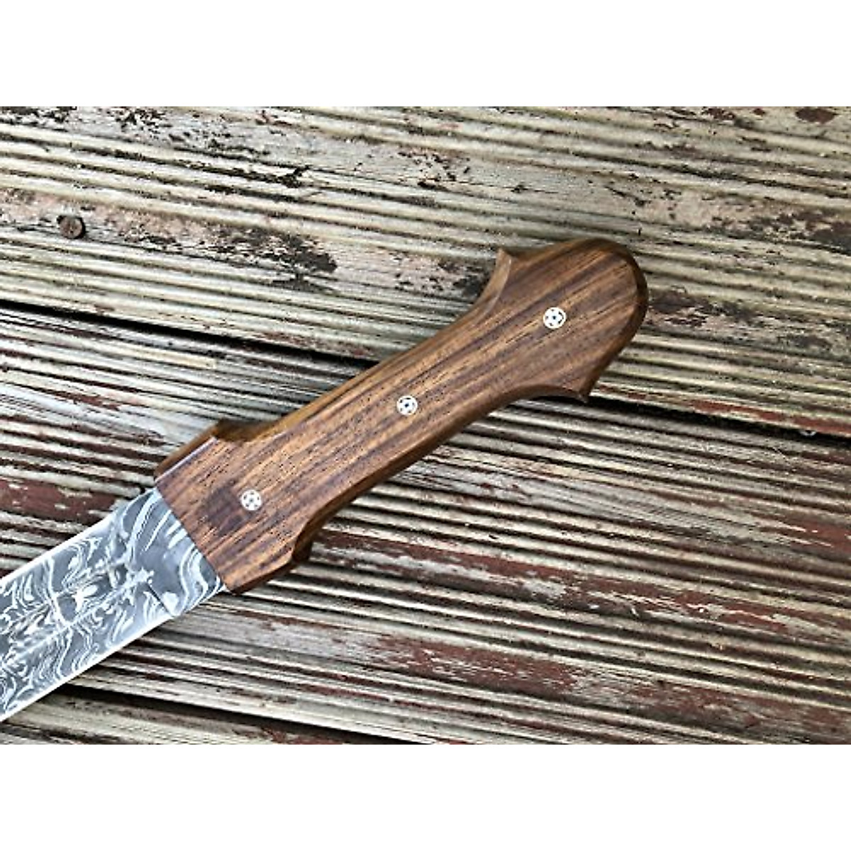 Perkin - FST1 - Damascus Steel Knife - 24 Inches Fixed Blade Hunting Knife Sword