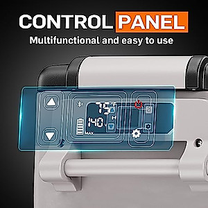 EUHOMY 12 Volt Car Refrigerator,38 Quart(35L) Car Fridge Electric Cooler APP Control,12V Refrigerator -4℉~68℉ with 12/24V DC & 110-240V AC, Portable Refrigerator for Camping, Travel, RV, Truck, Home