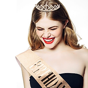 CIEHER Birthday Queen Sash & Birthday Tiara Kit, Birthday Crowns for Women Birthday Crown Birthday Tiaras Birthday Gift Birthday Decorations