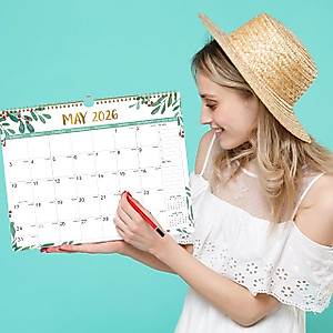 Wall Calendar 2023-2024 - Wall Calendar from March 2023 to June 2024, 11.5"x 15", Monthly Calendar 2023-2024 with Julian Dates, Twin-Wire Binding, Thick Paper Perfect for Office & Home