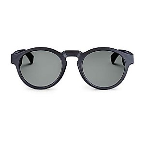 Bose Frames, Audio Sunglasses with Open Ear Headphones, Rondo, Black with Bluetooth Connectivity, Regular