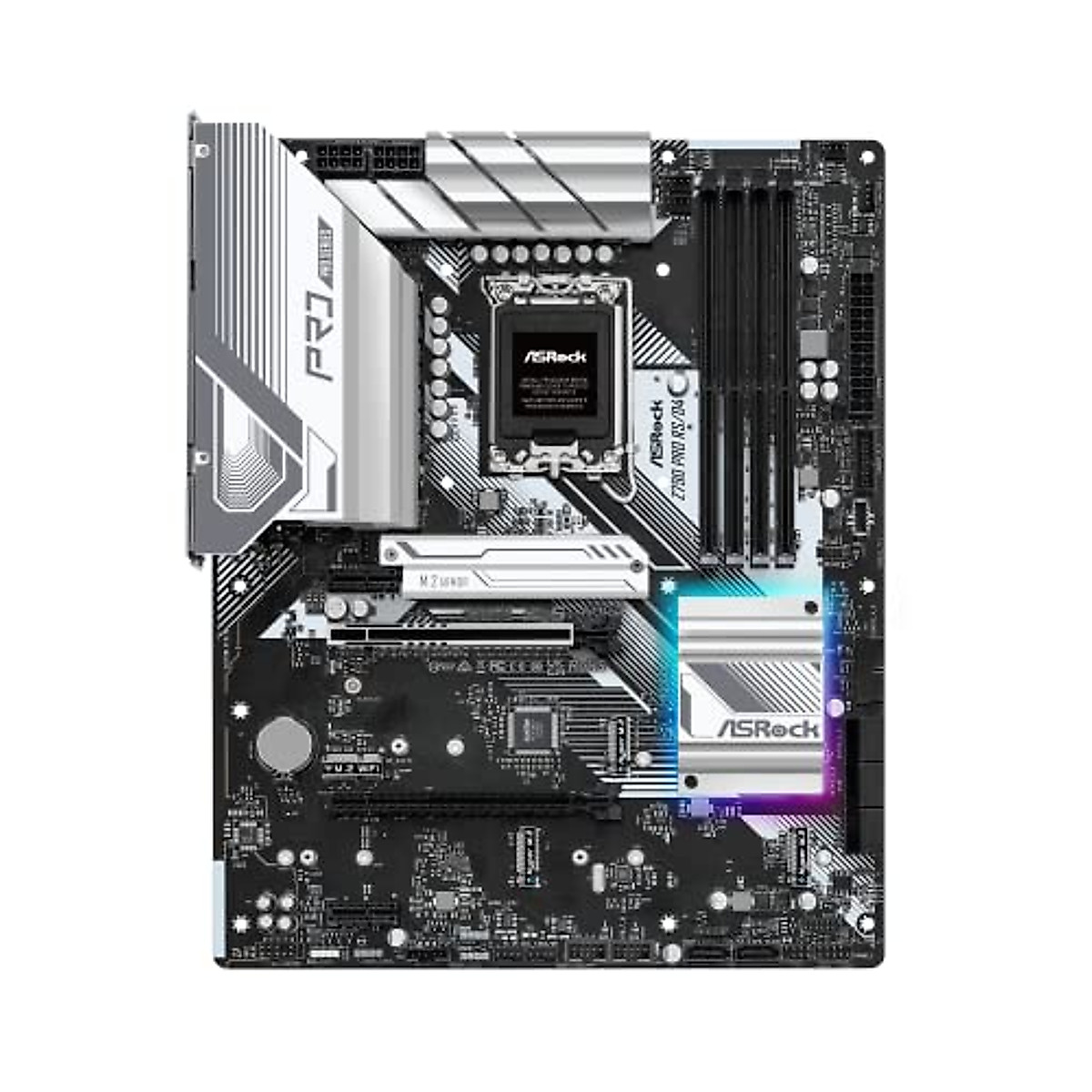 ASRock Z790 Pro RS/D4 Motherboard, Supports Intel 12th and 13th Generation CPU (LGA1700), Z790 Chipset, DDR4 ATX Motherboard