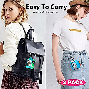 2 Pack Gkv for Airpods 3 Case for Airpod 3 (2021) Cover Unique Funny Fun Cute 3D Food Design Air Pods 3rd Generation Silicone Shell Cases for Girls Teen Boys Kids Ice Cream Cup+Blue Drink