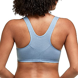 Hanes womens X-temp Comfortflex Fit Pullover Mhh570 2-pack bras, Heather Grey/Denim Jacket Blue Heather, 3X-Large US