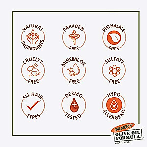 Palmer's Olive Oil Formula Replenishing Conditioner for Frizz Prone Hair, 8.5 oz. (Pack of 2)