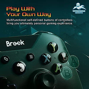 Brook Wingman PS2 Converter - Wireless Version of PS4/3 to PS2/1, Retro Consoles Converter on PS2/ PS1/PS Classic Consoles, for PS Retro Consoles