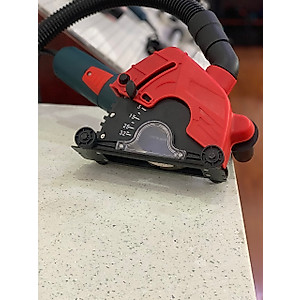 Aidelife Cutting Dust Shroud for Angle Grinder 115/125mm+Diamond Saw Blade 125mm