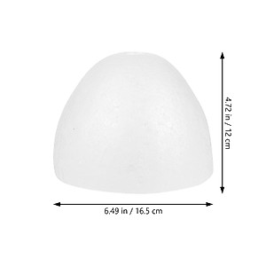 Operitacx Foam Cake Shapes Cake Dummies Doll Dress Cake Model Foam Cake Dummy Princess Skirt Cake Cake Mould for Wedding Birthday Party Banquet Supplies Doll Cake Pan Polystyrene Cake Dummy