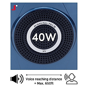 GIGAPHONE SV 40W Portable Voice Amplifier with Microphones