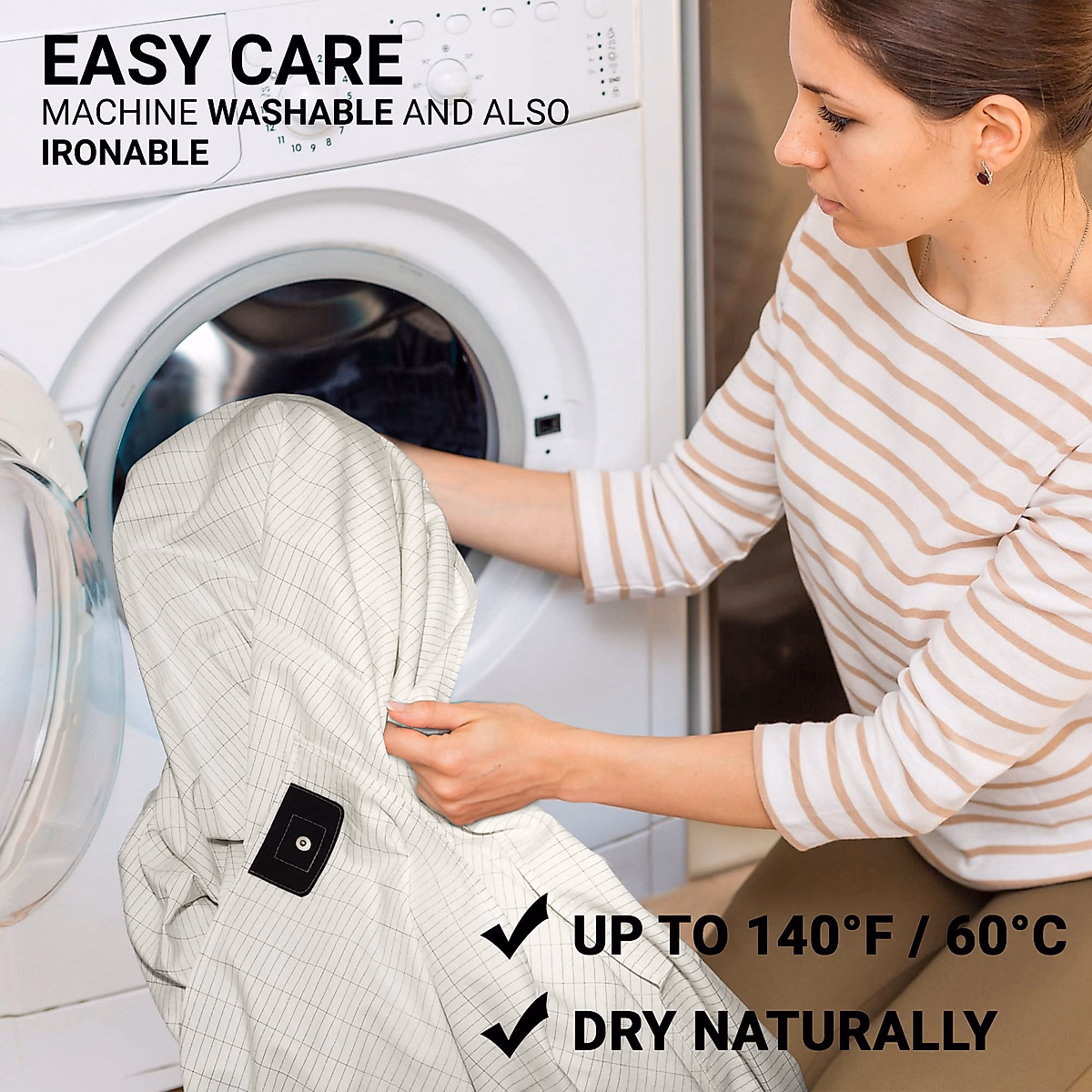 Earthing Half Sheet, Grounding Sheets for Earthing, Earthing Mat, Grounding Kit | Including Grounding Cord + 2 Suspenders | Earthing Sheet, Grounding Mat Earthing